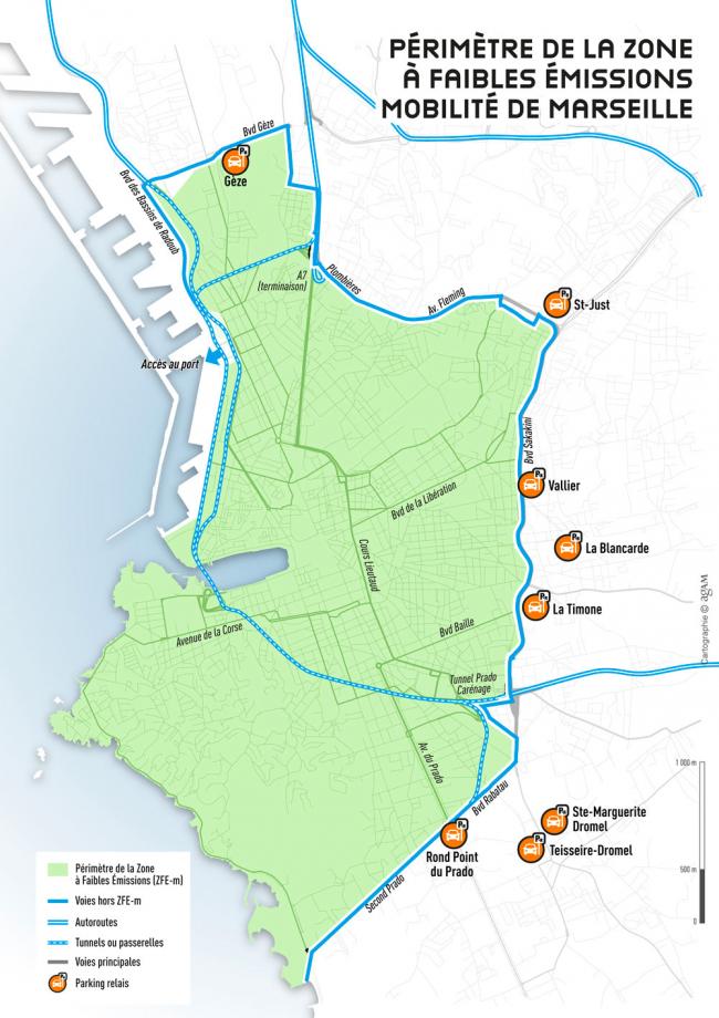Dossier ZFE Métropole Aix-Marseille-Provence | Mutuelle des Motards